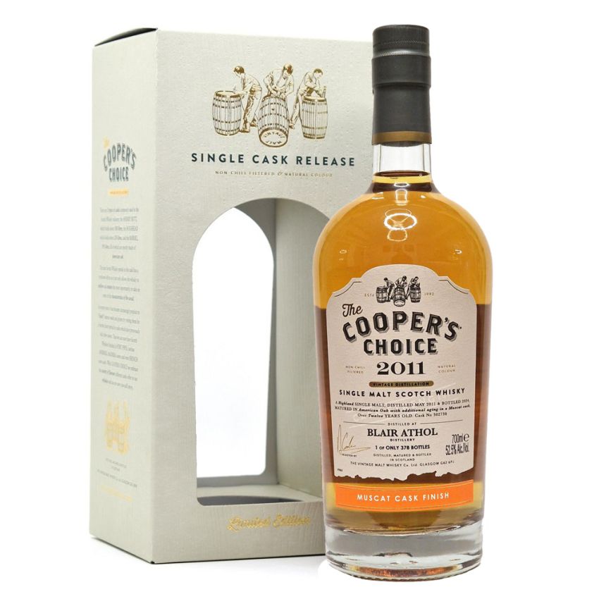 Blair Athol 2011 12 Years Old Muscat Finish - The Cooper's Choice