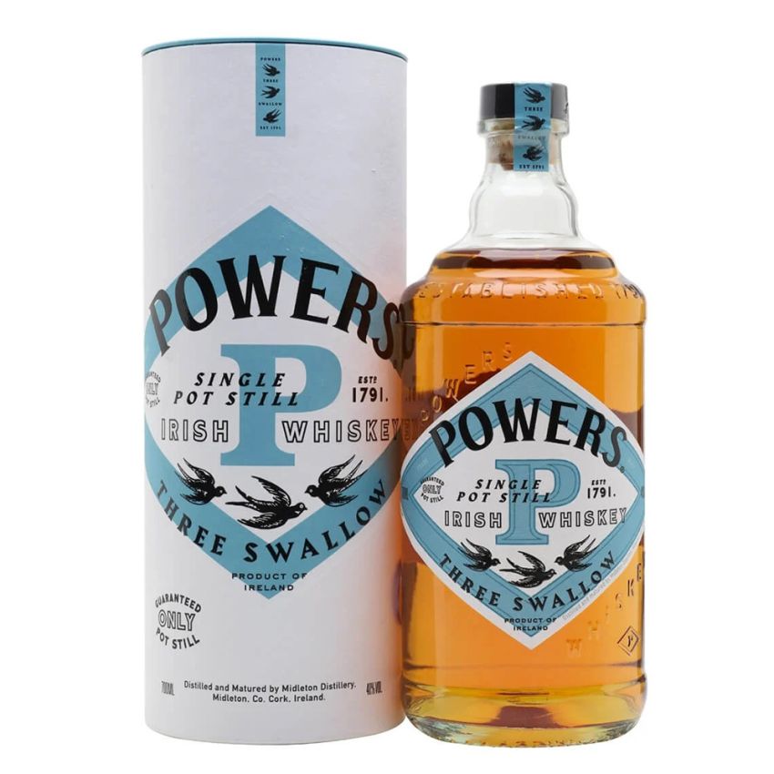 Powers Three Swallow Irish Whiskey